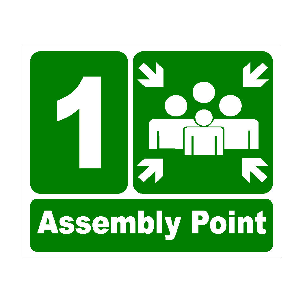 Assembly Point (1) – Mac Safety Signs