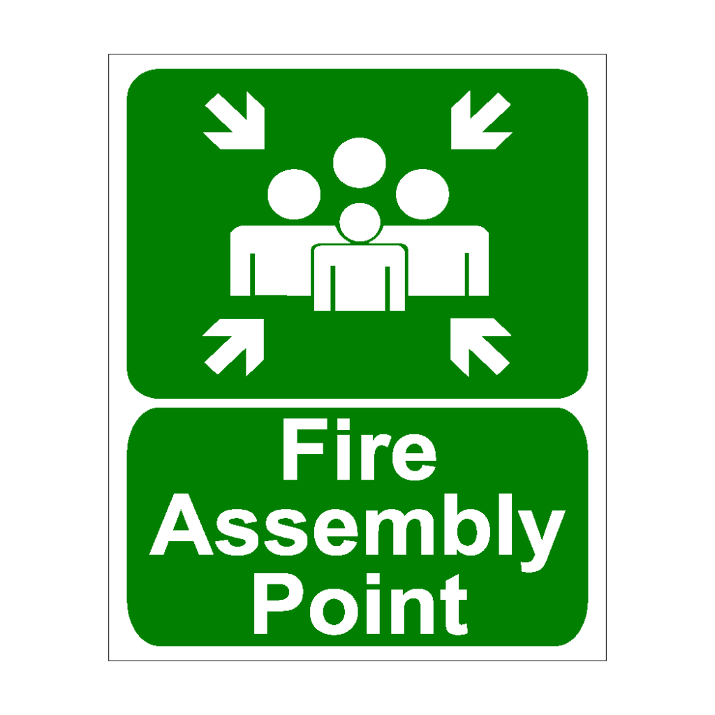 Assembly Point (3) – Mac Safety Signs