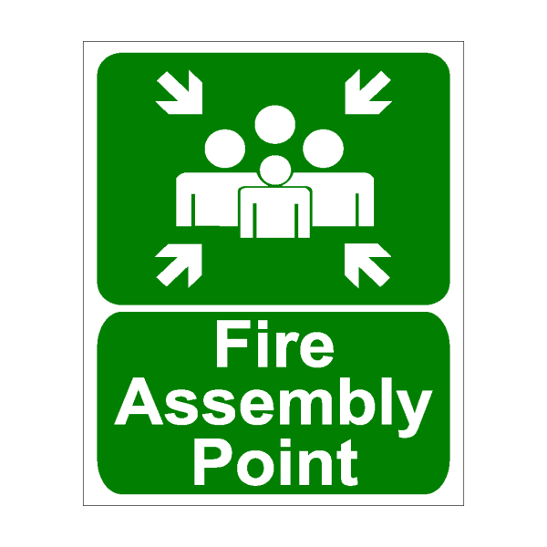 Fire assembly point A – Mac Safety Signs