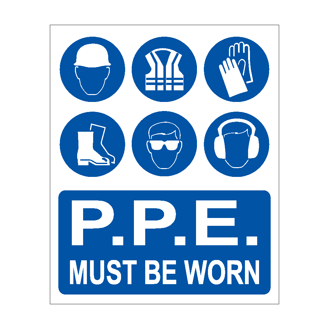 Safety Harness Must Be Worn – Mac Safety Signs