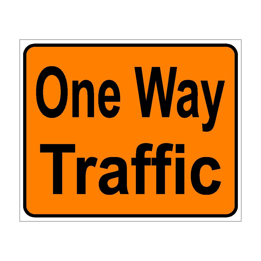 One Way Traffic – Mac Safety Signs